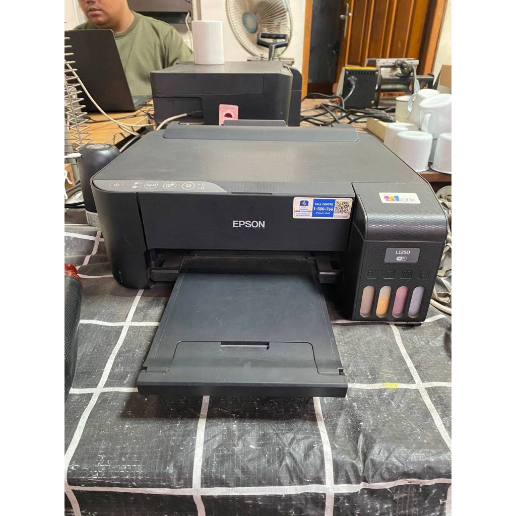 MESIN Epson L1250 Printer Print Only Wifi Printer Normal Machine ...