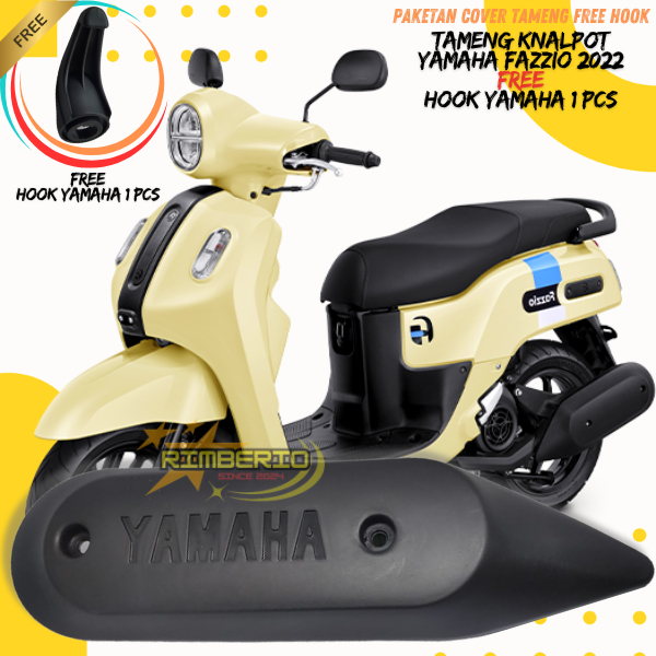 GANTUNGAN Yamaha Fazzio Hybird Exhaust Shield Cover 2022-2024 Standard ...