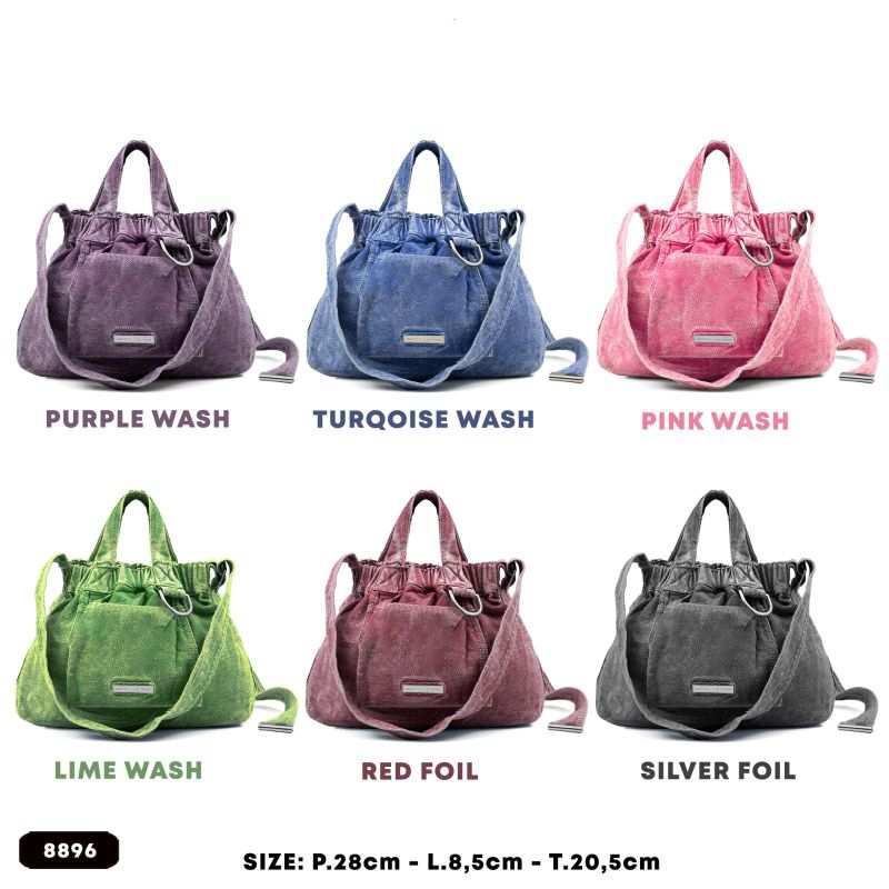 Denim Wash Dumpling Bag Viral Imported Sling Bag | Shopee Philippines