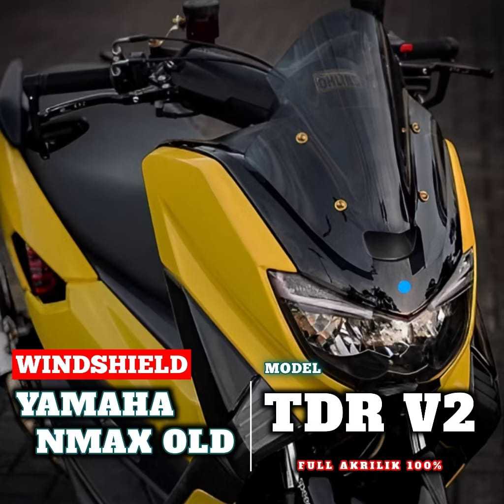 Visor Nmax old Model TDR V2 Windshield Yamaha Nmax old TDR V2 | Shopee ...