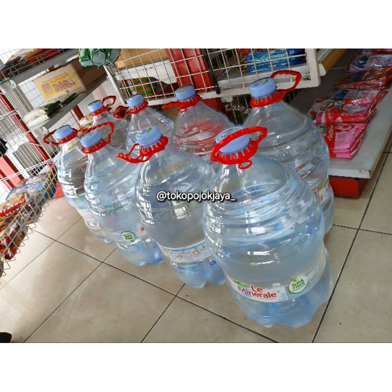 Le MINERALE EMPTY GALLON + BONUS Tissue | Empty gallon without water ...