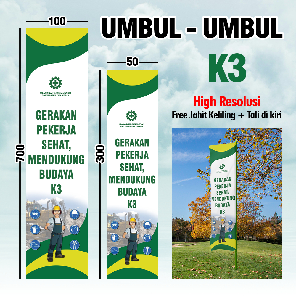Nazhifa Printing - K3 Umbul-Umbul, Available Prices in Small to Large ...