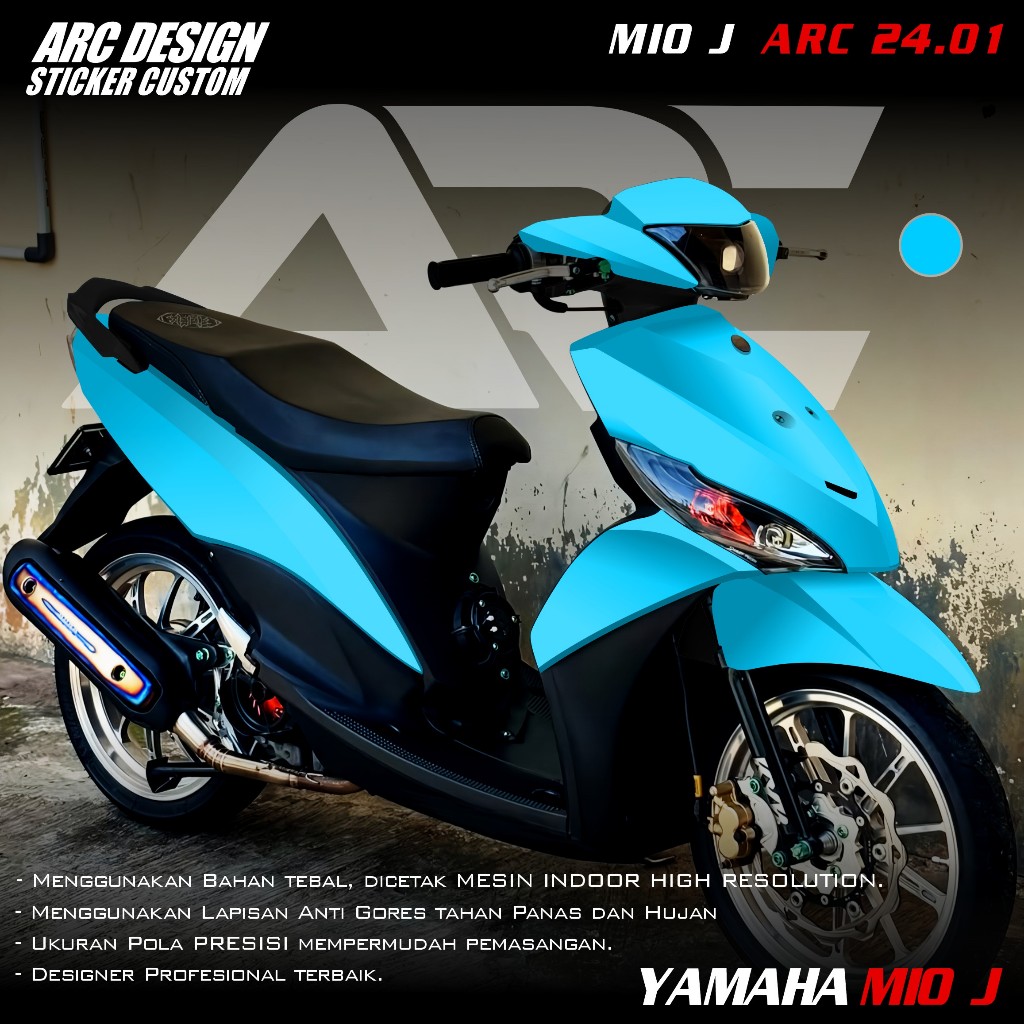 Latest Mio J Modified Variation Decal Sticker 2012 2013 2014 Fullbody ...