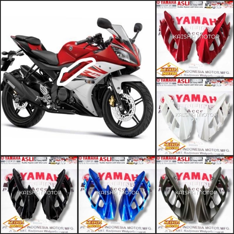 PUTIH ORIGINAL YAMAHA R15 V2 WHITE R15 V2 INNER WING FAIRING | Shopee ...