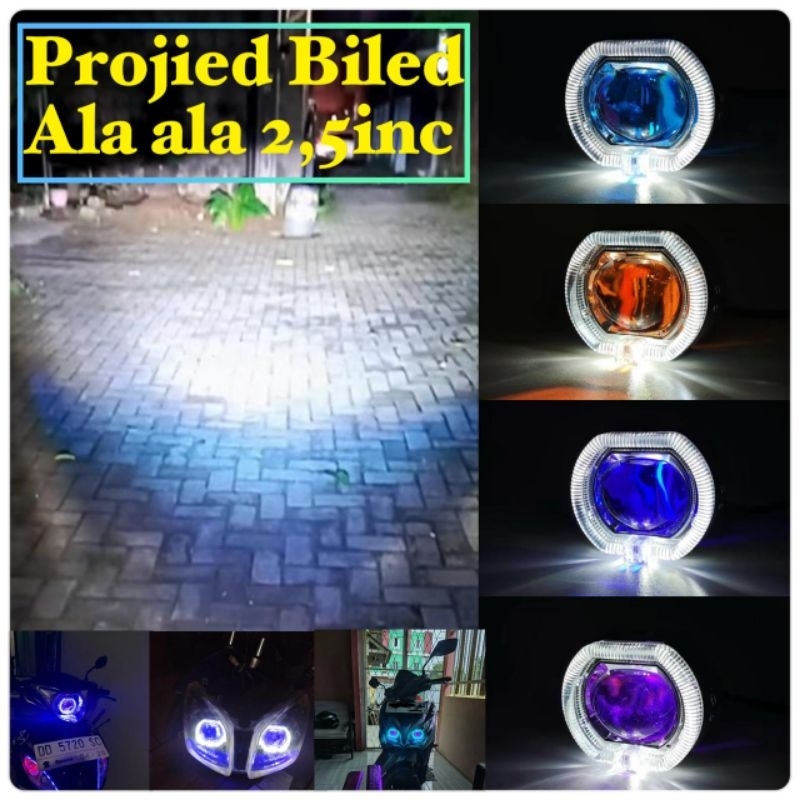 Main headlights - project billed style 2,5ichi 40watt biled headlights ...