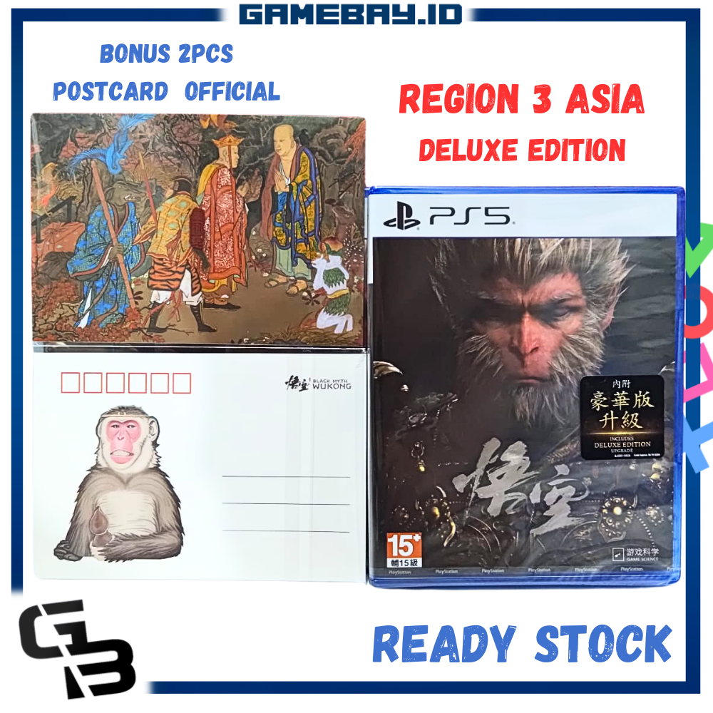 Ps5 Black Myth Wukong - Deluxe Edition Physical Disc / Physical ...