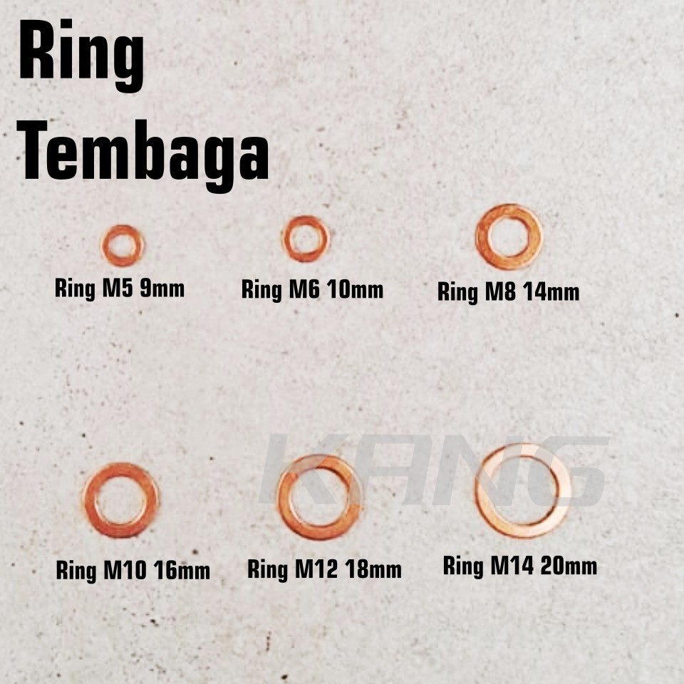 Copper Solar Ring M6 M8 M10 M12 M14 6mm 8mm 10mm 12mm 14mm | Shopee Philippines
