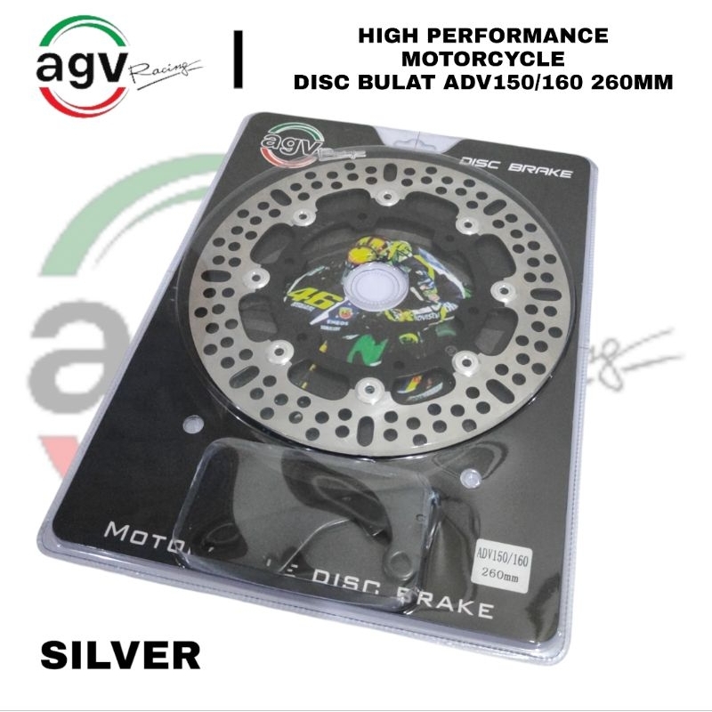 FRONT DISC BRAKE 260MM + PNP BRACKET HONDA ADV 150 160 CBS | Shopee ...