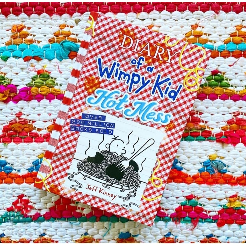 Diary of a Wimpy Kid Hot Mess Jeff Kinney (softcover) | Shopee Philippines