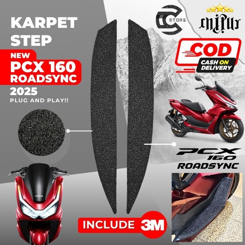 PCX 160 2025 Step Floor Carpet Carpet/ PCX 160 ROADSYNCmie PCX 160 2025 ...