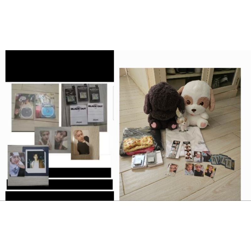 EXO chanyeol black out album photobook pb with or without pc photocard ...