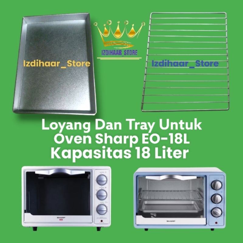 Sharp Oven Tray PAN CAPACITY 18 liter / Electric Oven pan / Finger rack ...