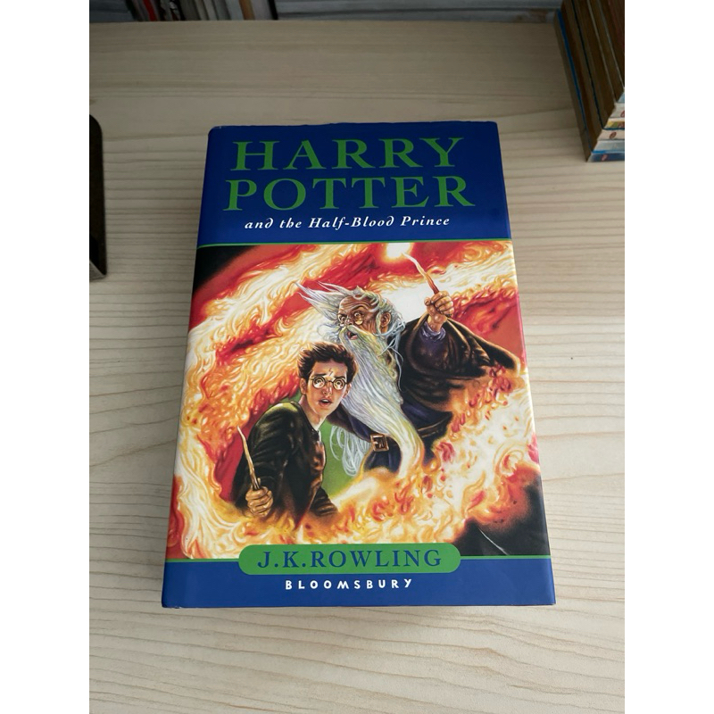Novel HARRY POTTER AND THE HALF BLOOD PRINCE BY JK ROWLING HARDCOVER ...