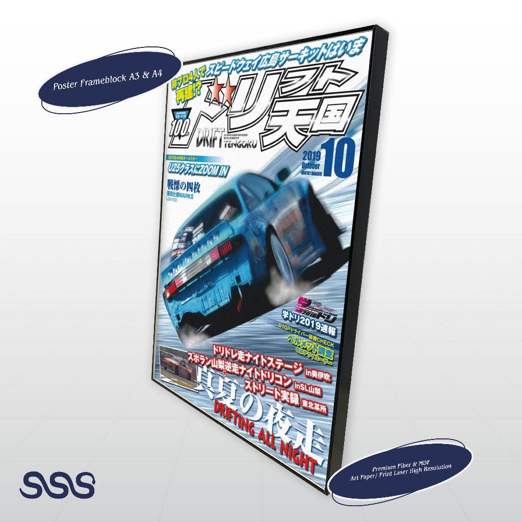 Jdm POSTER / AESTHETIC POSTER / FRAMEBLOCK POSTER | Shopee Philippines