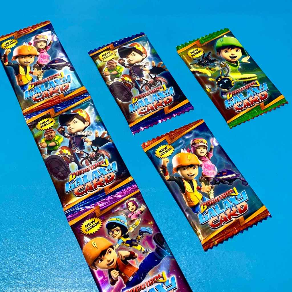 Trading Card BoboiBoy Galaxy Card New Version | Shopee Philippines
