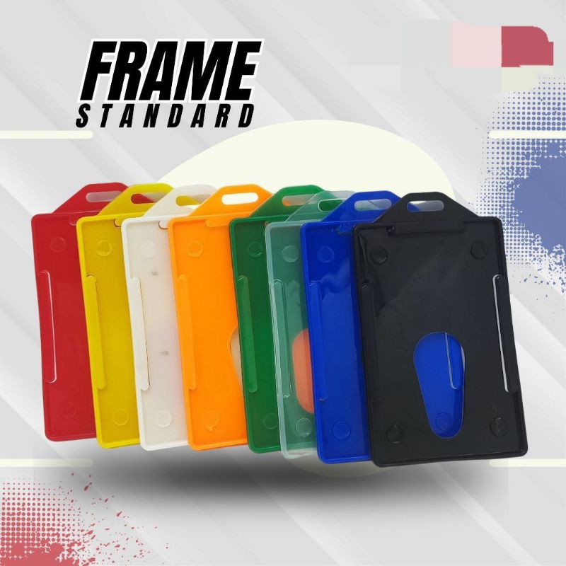 Standard PLASTIC frame idcard casing id card frame id card case id card ...