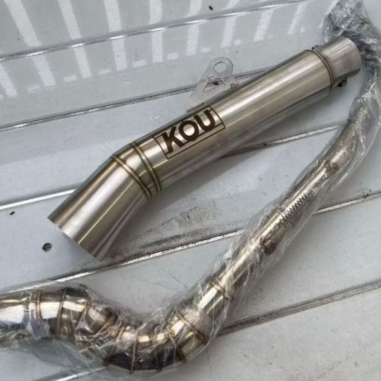 Kou Mahachai super open canister 51mm open spec pipe and big ELBOW for ...