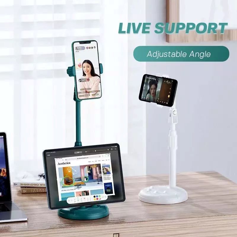 HP Mobile Phone B6 Stand Holder Broadcasting Stand 360 Swivel Desktop ...