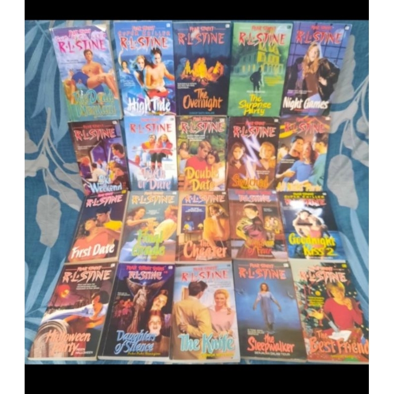 Fear Street RL Stine ORIGINAL Mystery Horror Horror Novel Book | Shopee ...