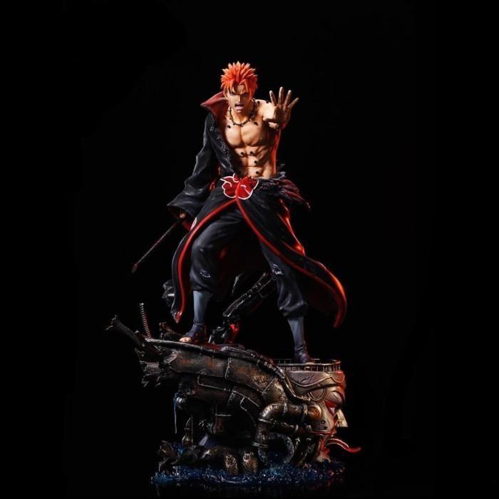 Naruto Yahiko Pain Battle Damage Akatsuki Action Figure By CW Studio ...
