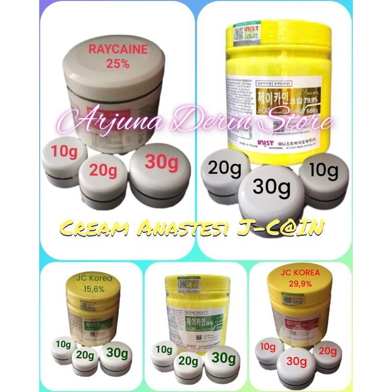Cream Jc J-Jc@in Dermapen Anesthesia Premium Share in Jar 10g 20g 30g ...