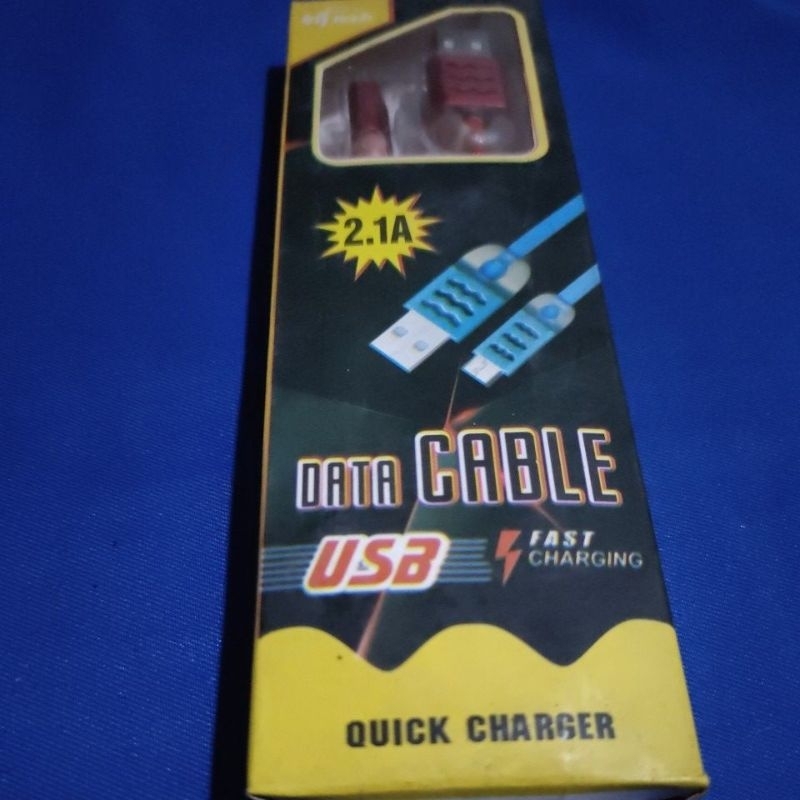 Micro USB LED 2,1A FAST CARGING DATA CABLE | Shopee Philippines