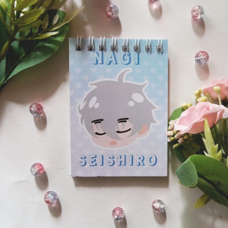 Blue lock mini pocket notebook nagi seishiro reo mikage anime notebook ...