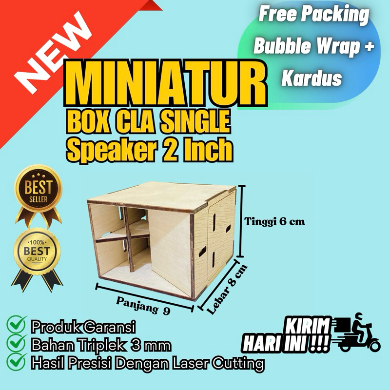 Turbo Sound Box / CLA Single Speaker Box 2 inch | Shopee Philippines