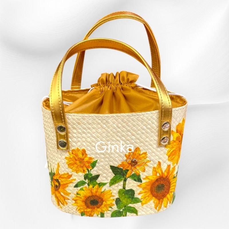 Canang Bag Pandan Woven Material 26cm | Shopee Philippines