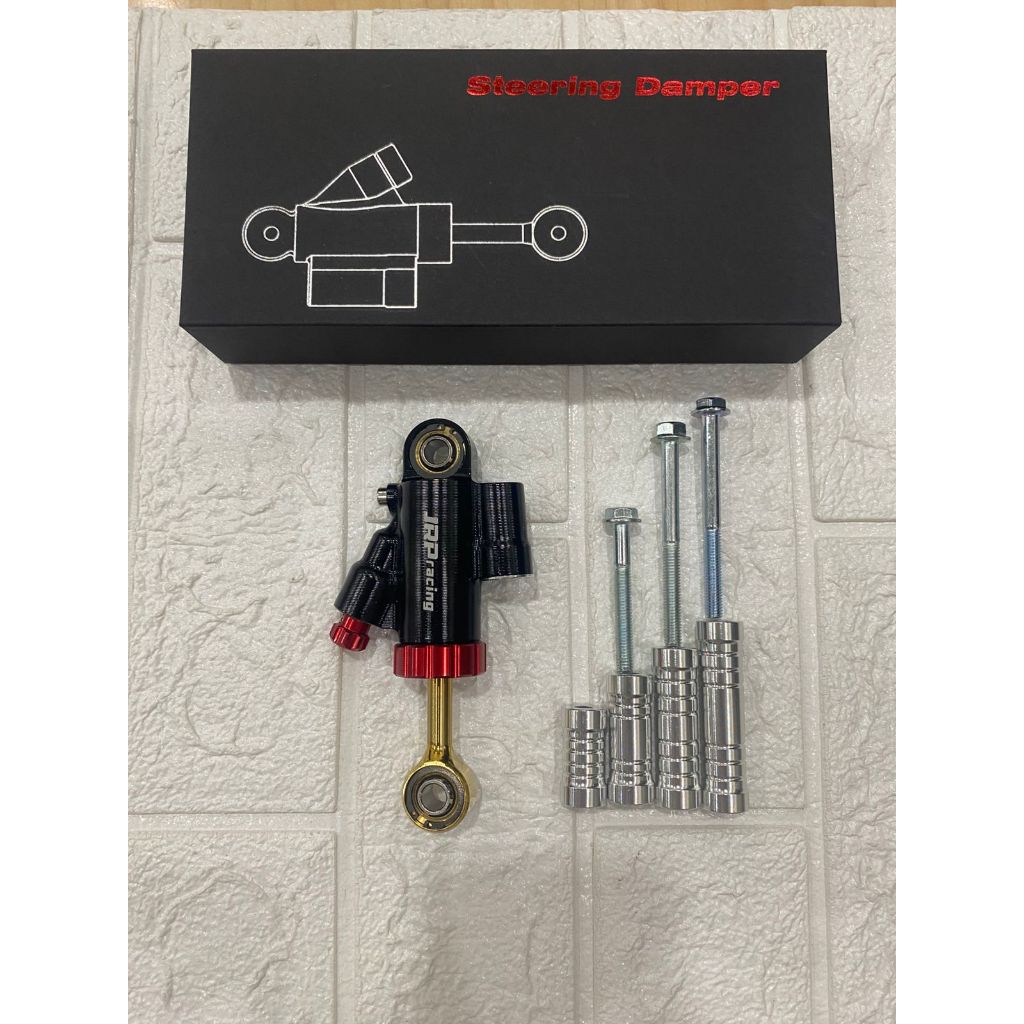Mini Steering Damper Stabilizer WP Model + Bushing 24 Click Automatic ...