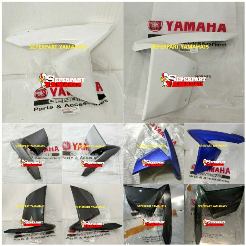 Front WING COVER 1 & 2 XRIDE 115 2BU ORIGINAL YGP GENUINE PARTS ...