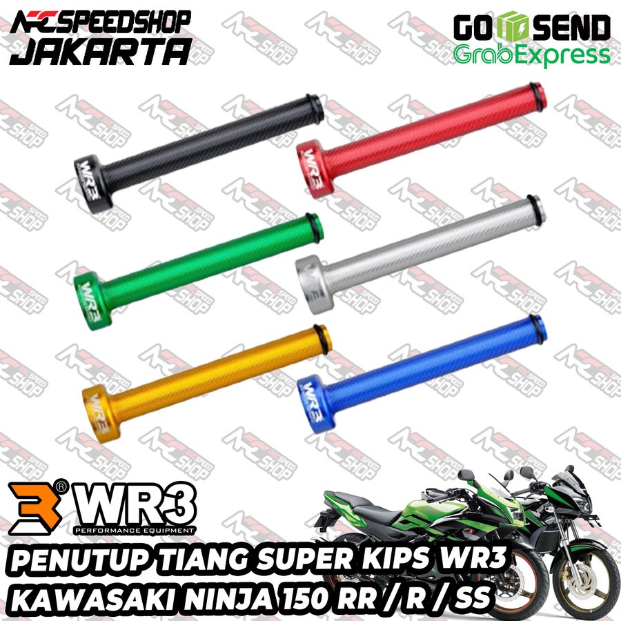 Super Kips Pole / Super Kips WR3 Cover Kawasaki Ninja 150 RR 150 KRR ...