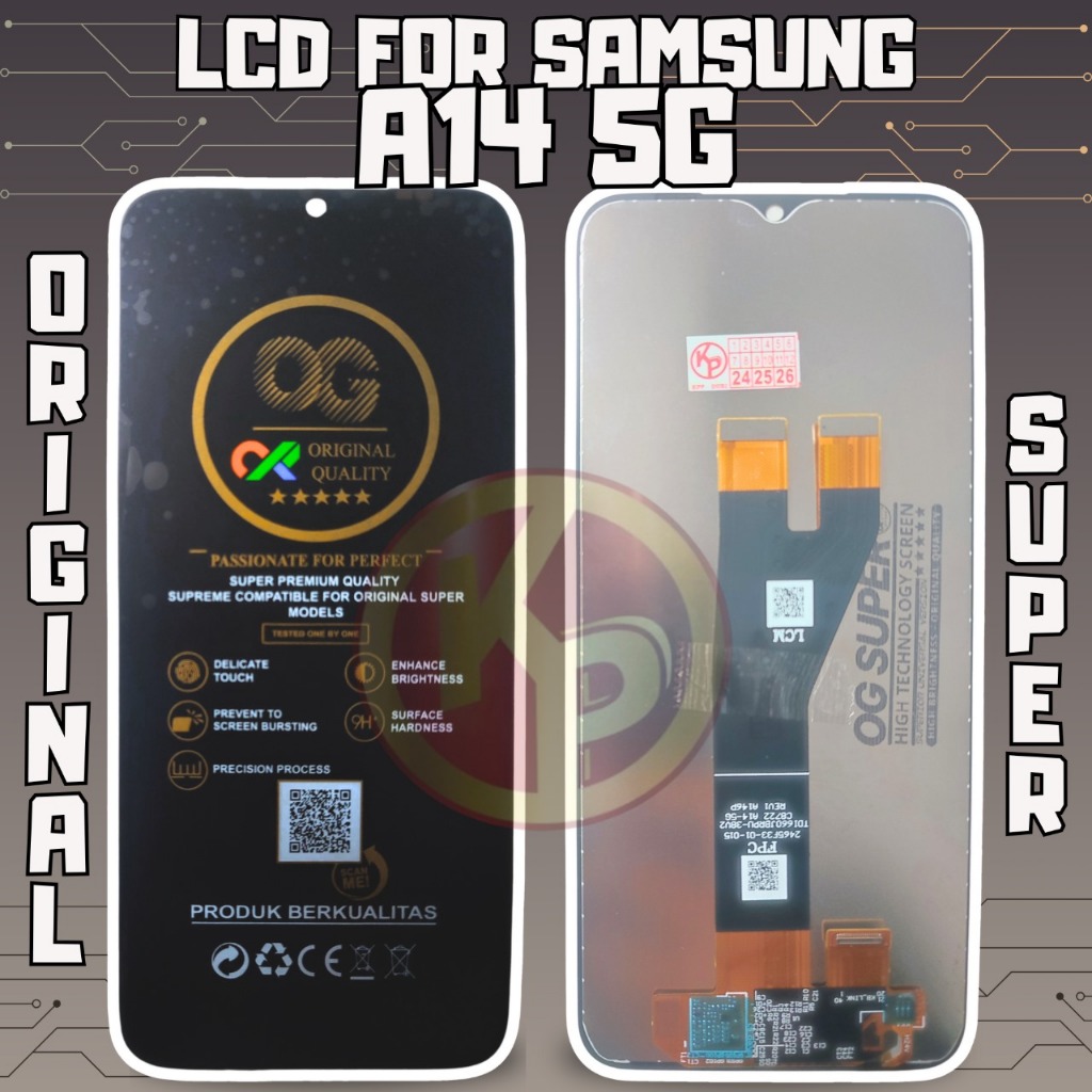 Lcd + TOUCHSCREEN SAMSUNG A14 5G QUALITY ORIGINAL SUPER OG | Shopee ...