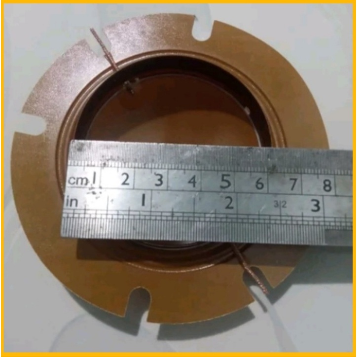 Spool membrane toa horn speaker diameter 60,5mm | Shopee Philippines