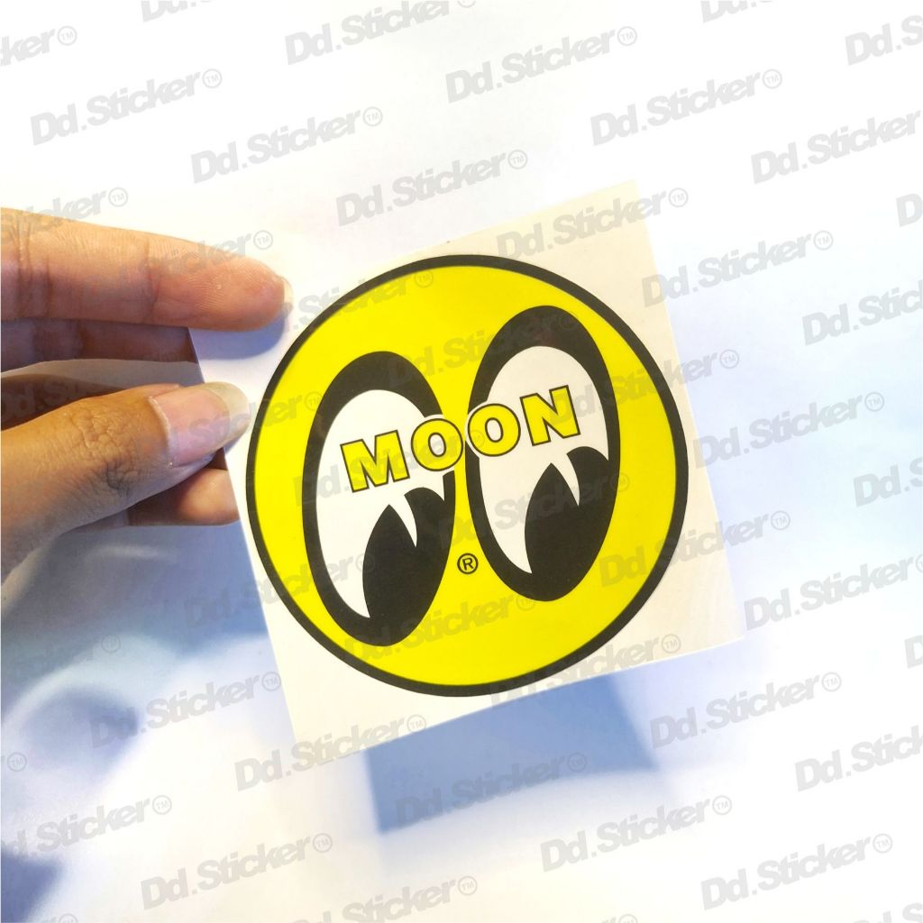 Round LOGO MOONEYES STICKER | Shopee Philippines