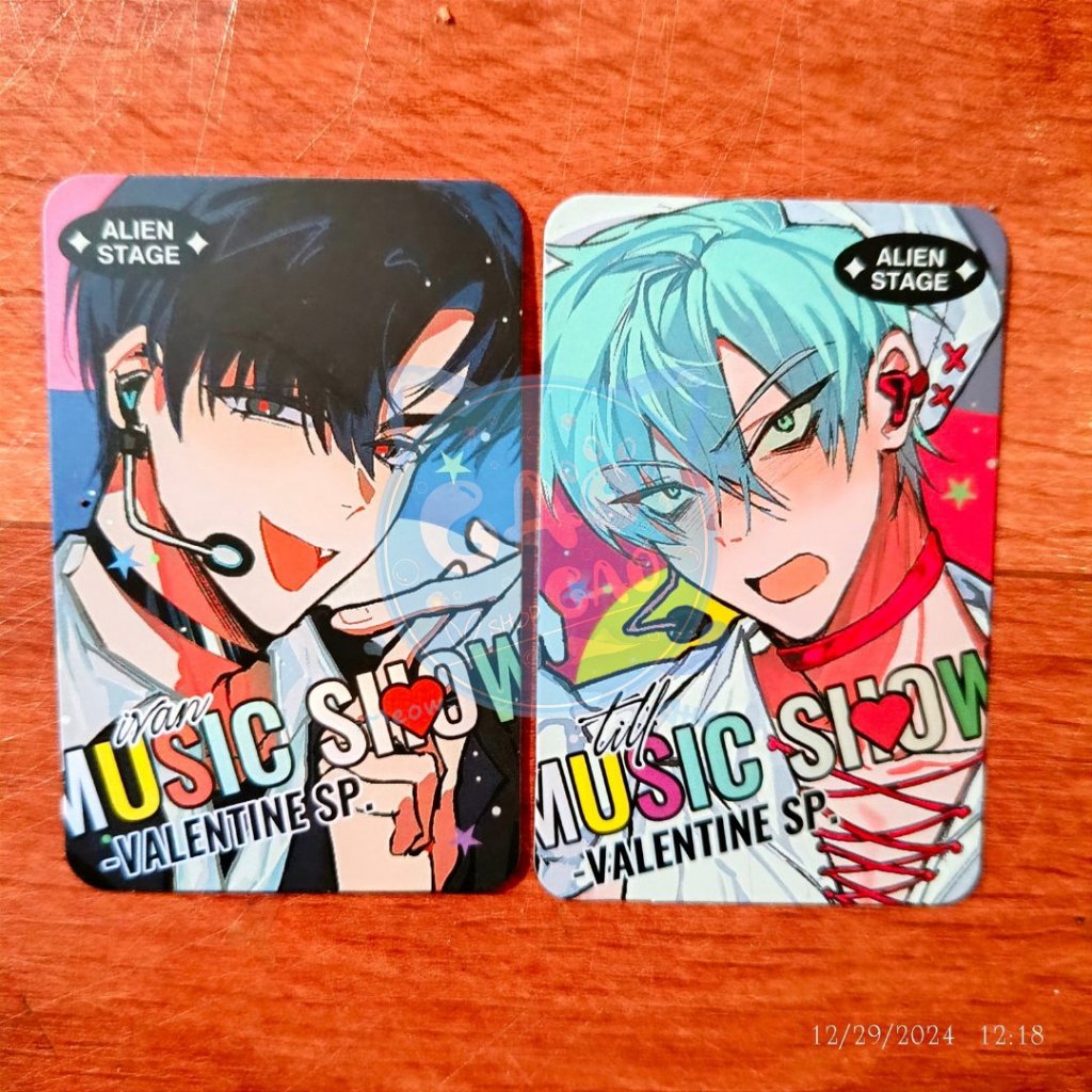 Ina ALIEN STAGE 에肖 스이지 (에스이银 ALNST) [CP30] Music Show Card | Shopee ...