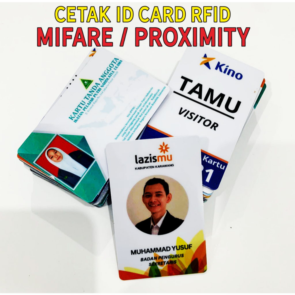 Print K4rtu Id Cad RFID Mifae and Custom Profit Thick material | Shopee ...
