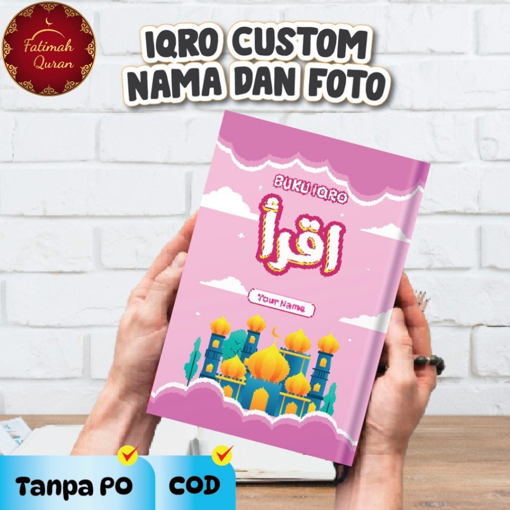 IQRO Custom Name Hard Cover Soft Cover / IQRA QR code Free 176 Video ...