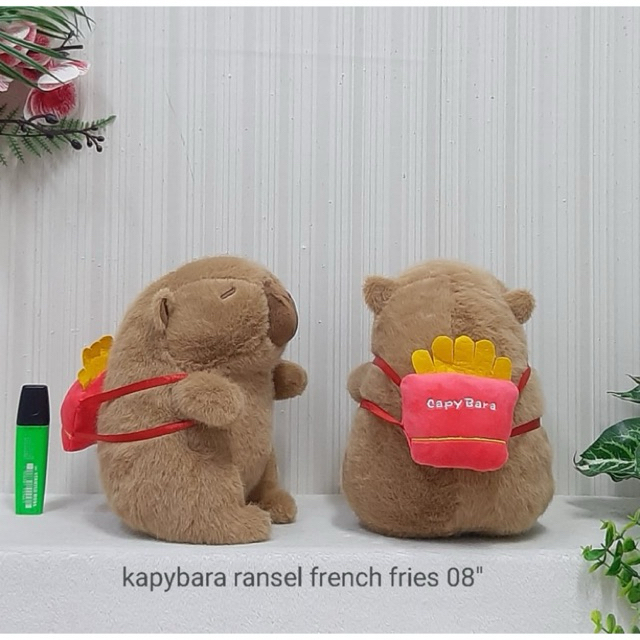 Capybara Doll Burger Bag - Capybara French Fries Bag | Shopee Philippines