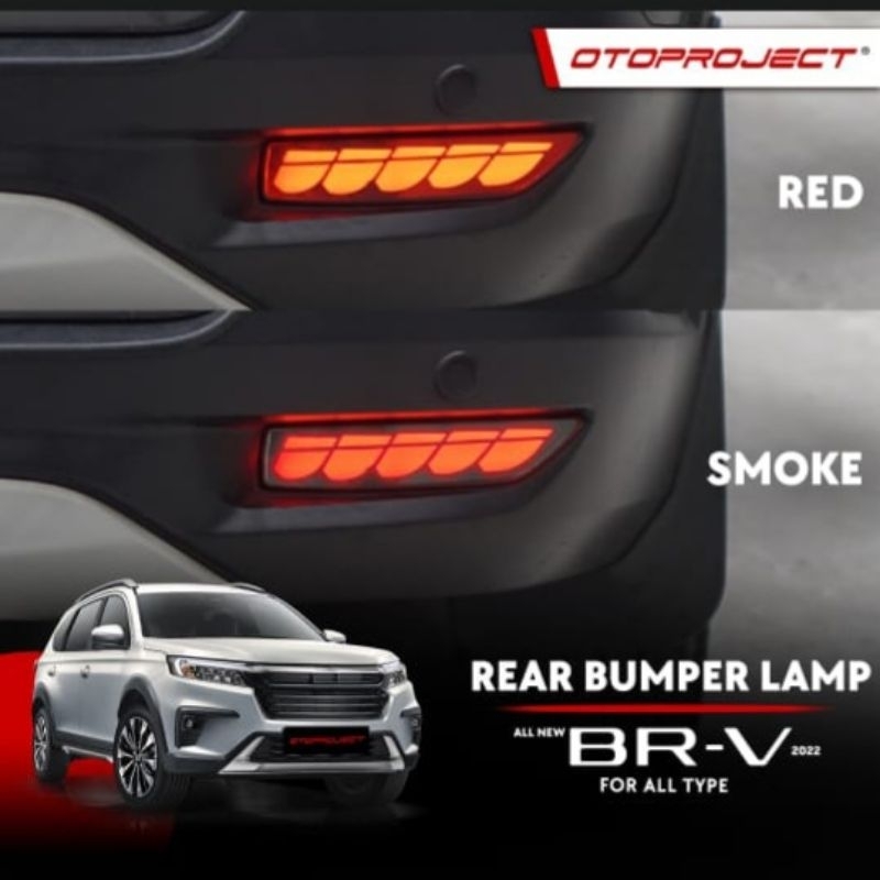 MATA Otoproject REAR BUMPER LAMP ALL NEW BRV 2022-2024 RED COLOR ...