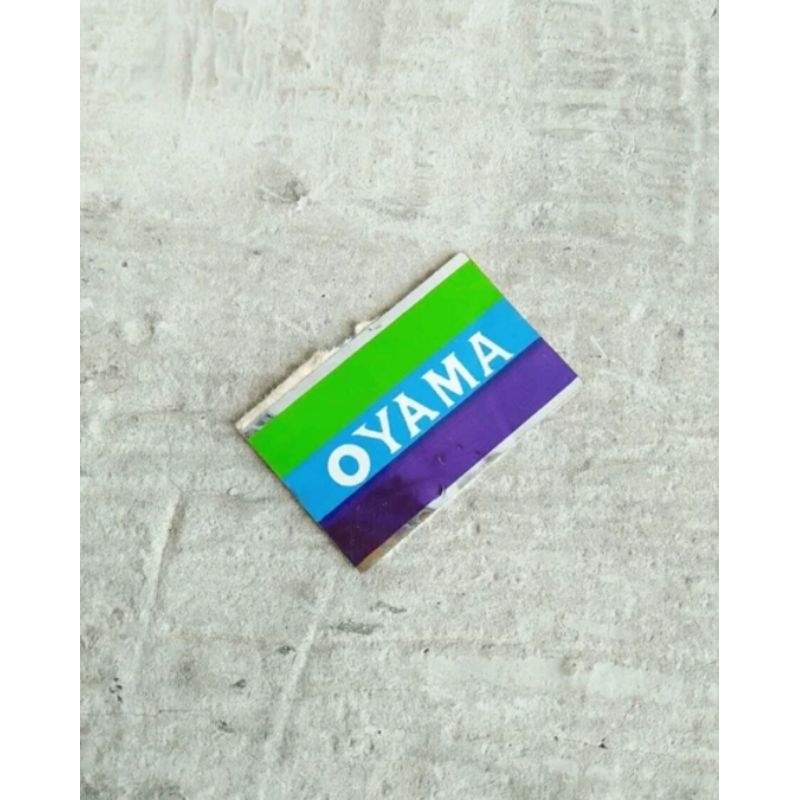 Oyama NOS vintage decal sticker for seatclamp seattube oldschool bmx ...