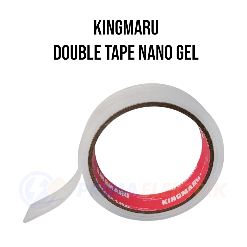 Clear Multipurpose Double Tape, KINGMARU Double Tape Nano Gel Length 1 ...