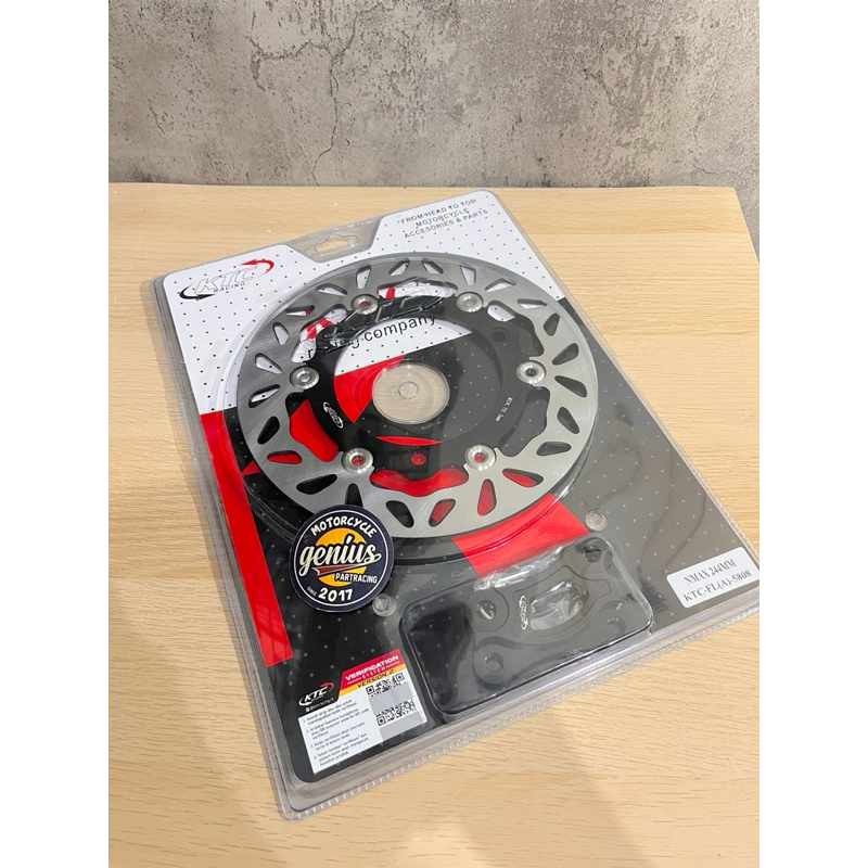 DISC PLATE - KTC RACING DISC (OVAL) NMAX 155 OLD / NMAX NEW / AEROX UK ...