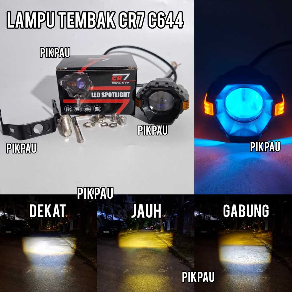 CR7 Waterproof C644 Laser Shooting Light | Shopee Philippines