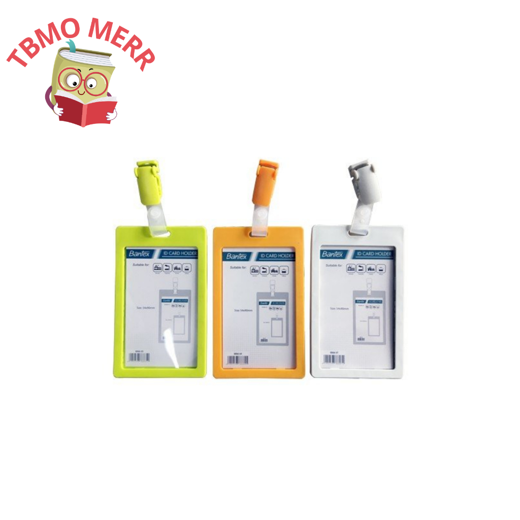 Name TAG / PORTRAIT ID CARD + CLIP 8866 BANTEX | Shopee Philippines