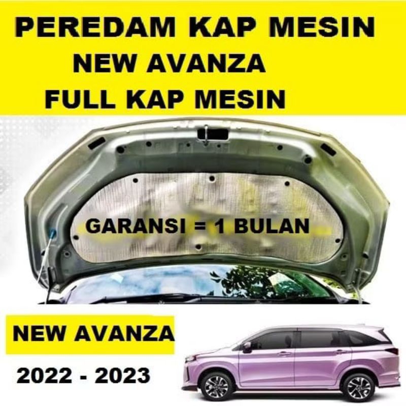 MESIN New Avanza / Veloz / Xenia 2022-2024 Car Engine Hood Heat Reducer ...