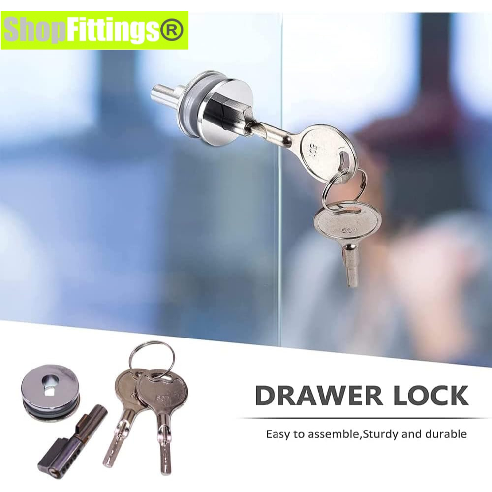Push Sliding Glass Door Lock Showcase Push Glass Display Cabinet Door ...