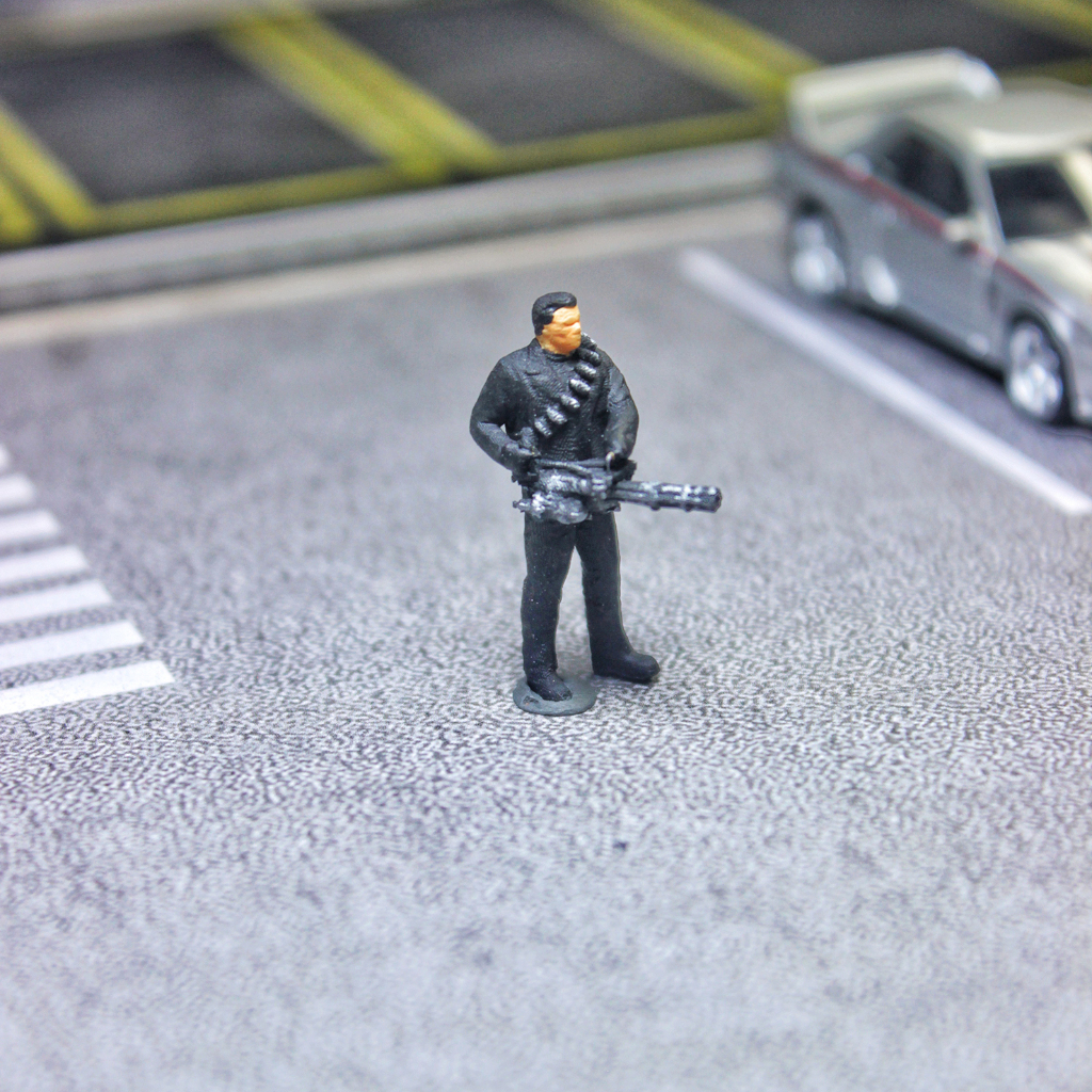 1/64 SCALE TERMINATOR MINIATURE FIGURE DIECAST DIORAMA | Shopee Philippines