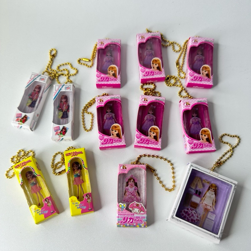 GANTUNGAN Licca | Licca-chan trinkets | Gacha | Barbie doll miniature ...