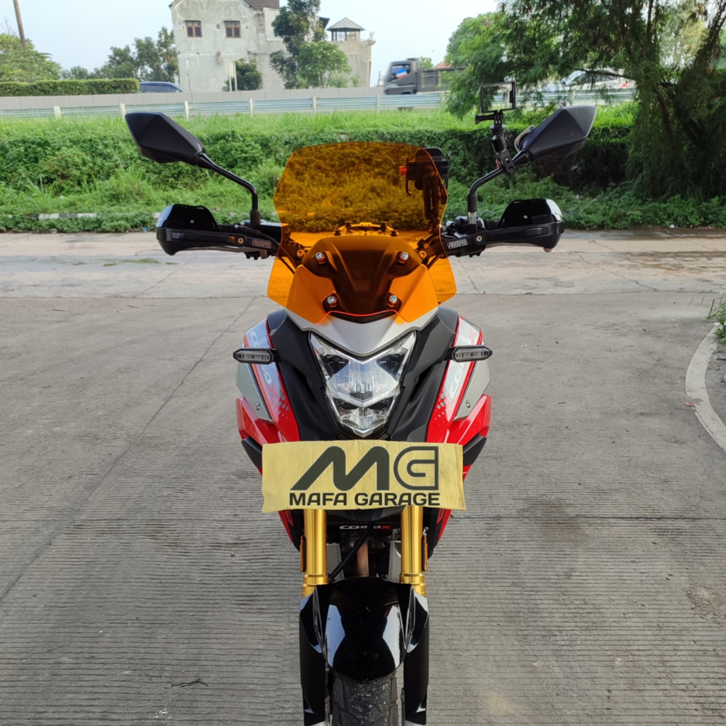 KAWASAKI Motorcycle Visor Versys 250 PNP CB150X 3mm Thick. CB150X ...
